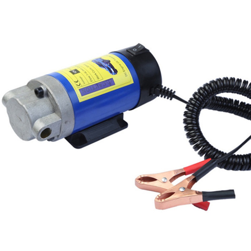 12V Portable Oil Pump 2-3L/Min Electric Oil Change Pump Siphon Tool ...