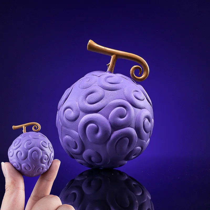 Anime One Piece Devil Fruit Rubber Fruit PVC Figure Toys | Shopee ...