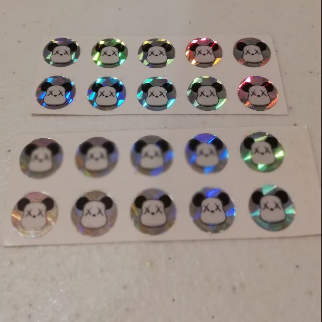 Hologram CVV cover sticker | Shopee Philippines