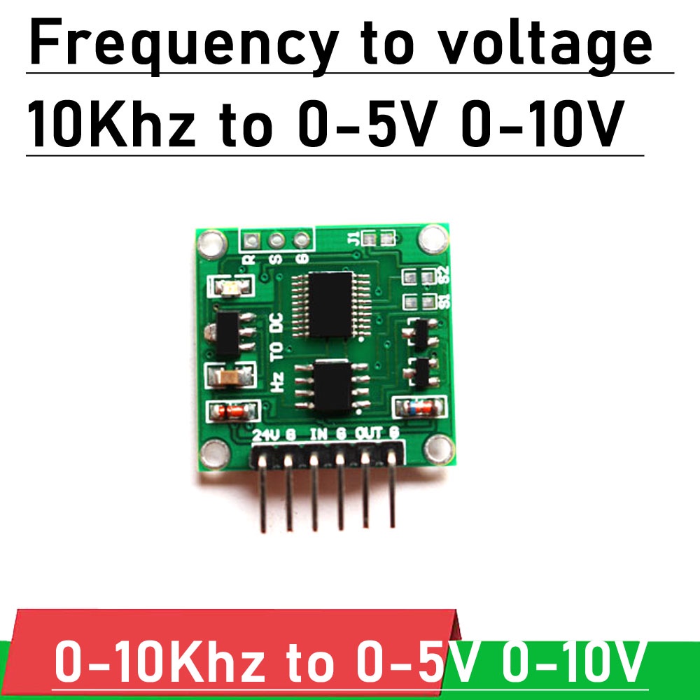 Frequency to voltage 0-10Khz to 0-5V 0-10V linear conversion ...