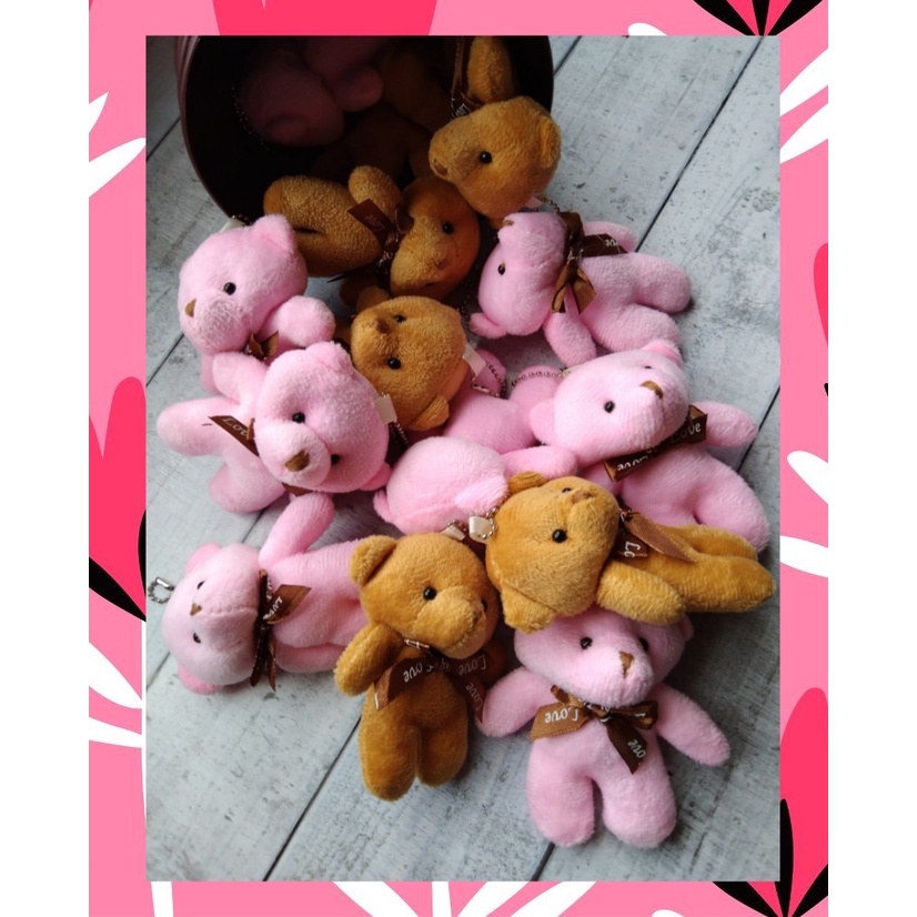 Mini teddy bear(ADD ON) | Shopee Philippines