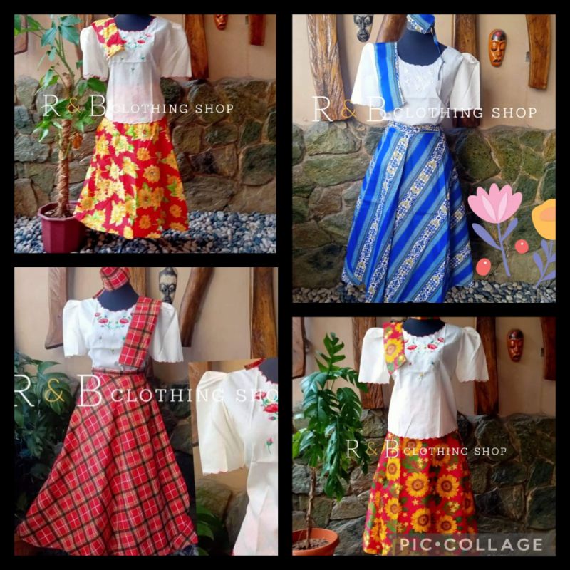 ADULT Filipiniana/ Kimona terno // Maria Clara terno | Shopee Philippines