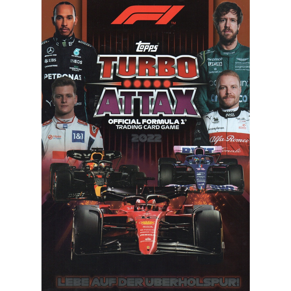 Topps F1 Turbo Attax 2022 - Base F1 Teams Cards Part 1 (No.11 to 63 ...