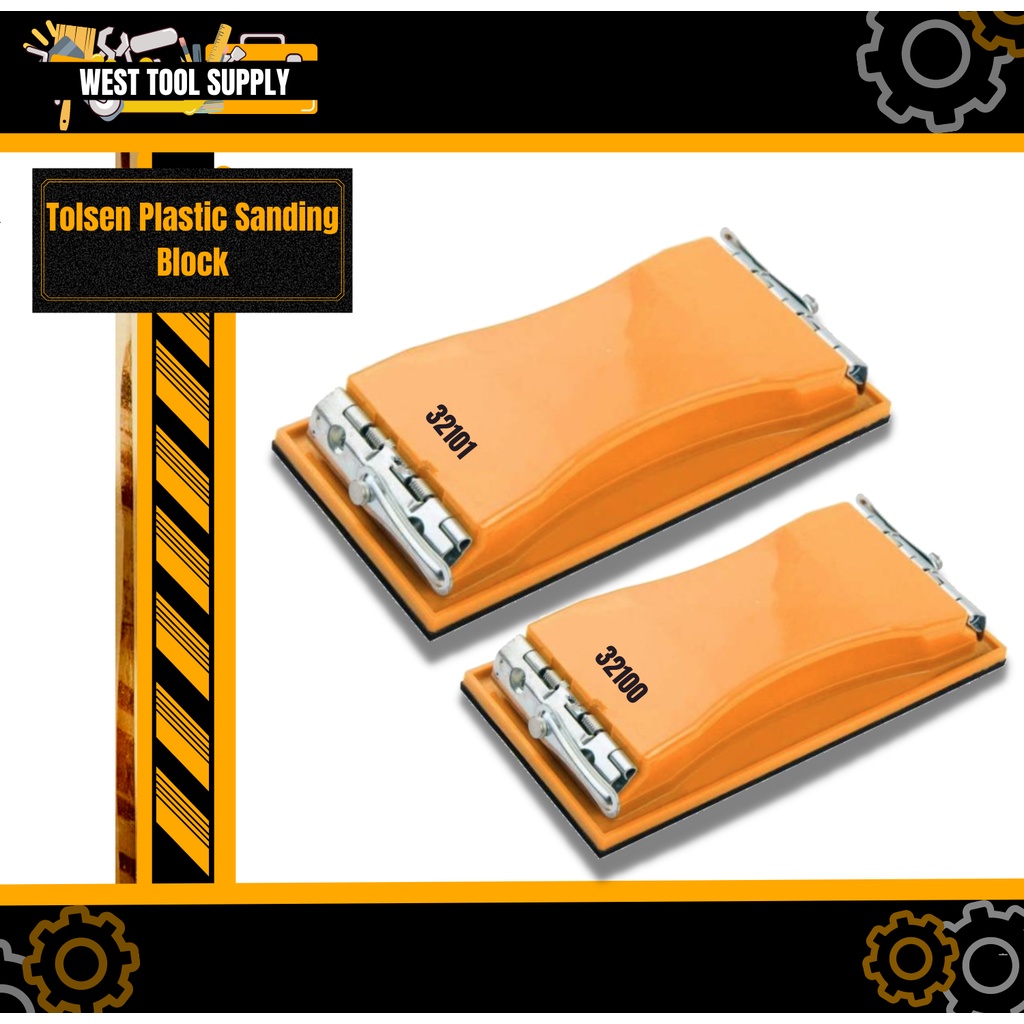 Tolsen Plastic Sanding Block ABS Case | Shopee Philippines