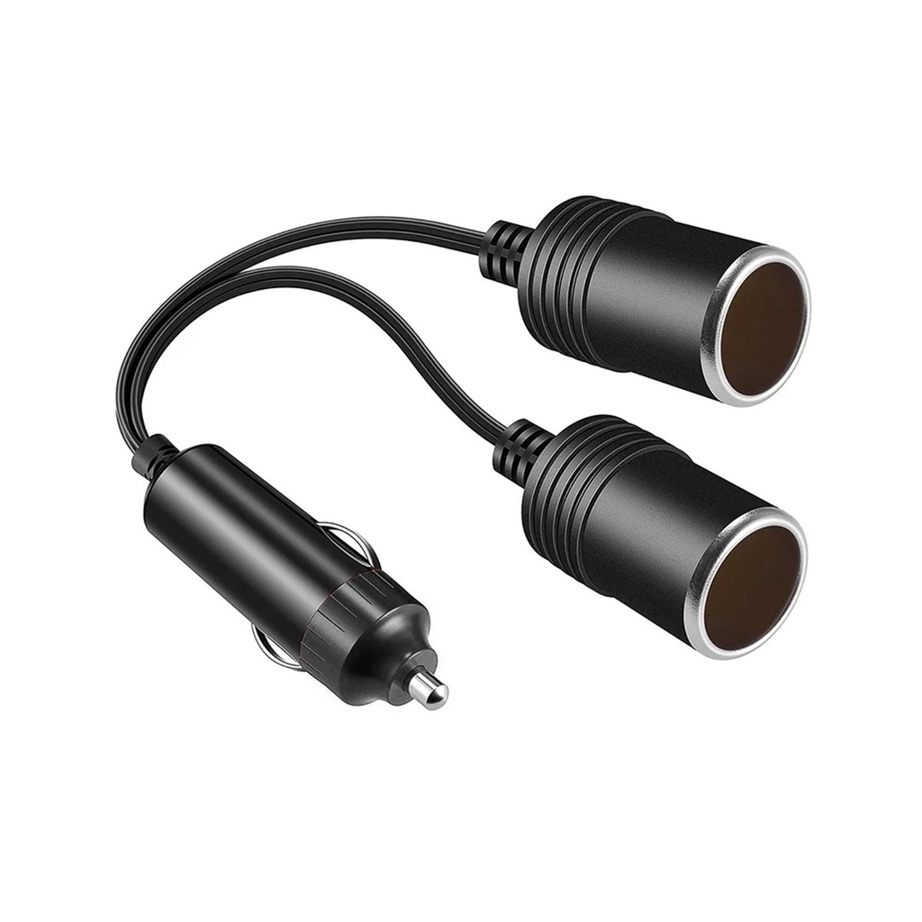 10A Car Dual Port Triple Cigarette Lighter 12v 24v Splitter Female ...