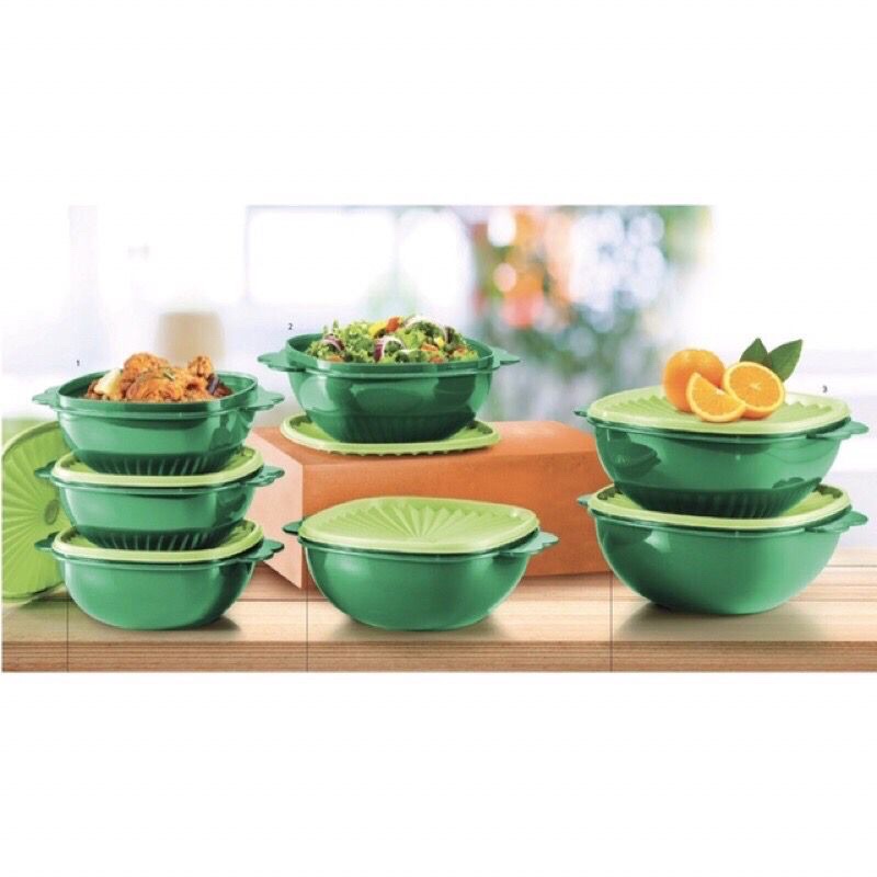 Tupperware Servelier Bowl full set (7pcs) | Shopee Philippines