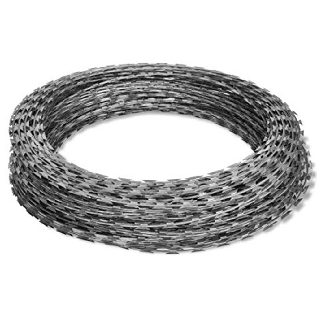 COMBAT WIRE RAZOR WIRE MILITARY WIRE #12 X 450MM DIAMETER (18") X 12 ...