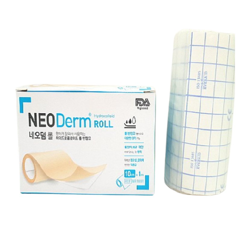 NeoDerm Roll Hydrocolloid Dressing Wound Band Acne Pimple Treatment ...