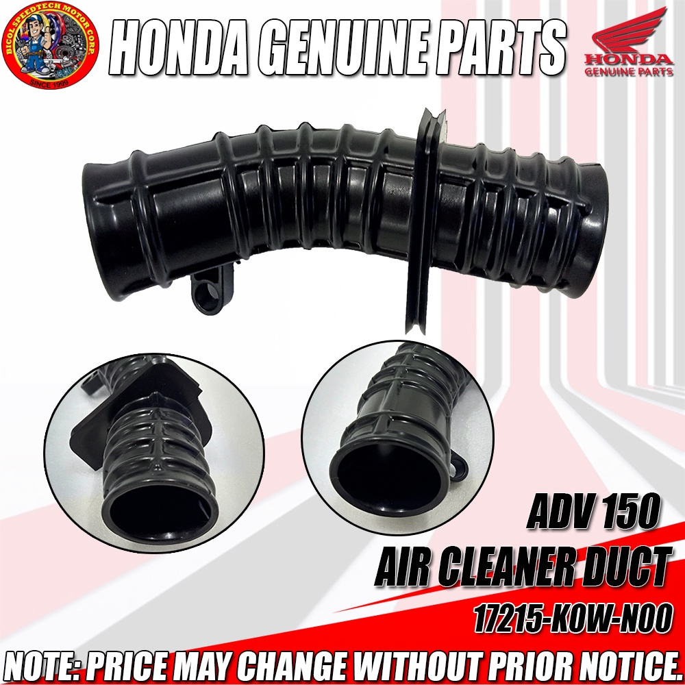 ADV150 AIR CLEANER DUCT (HPI) (Genuine: 17215-K0W-N00) | Shopee Philippines
