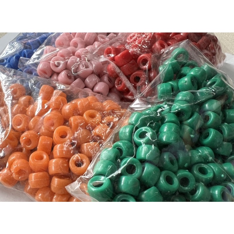 Macaroni Beads Small and Big by 50 Grams | Shopee Philippines