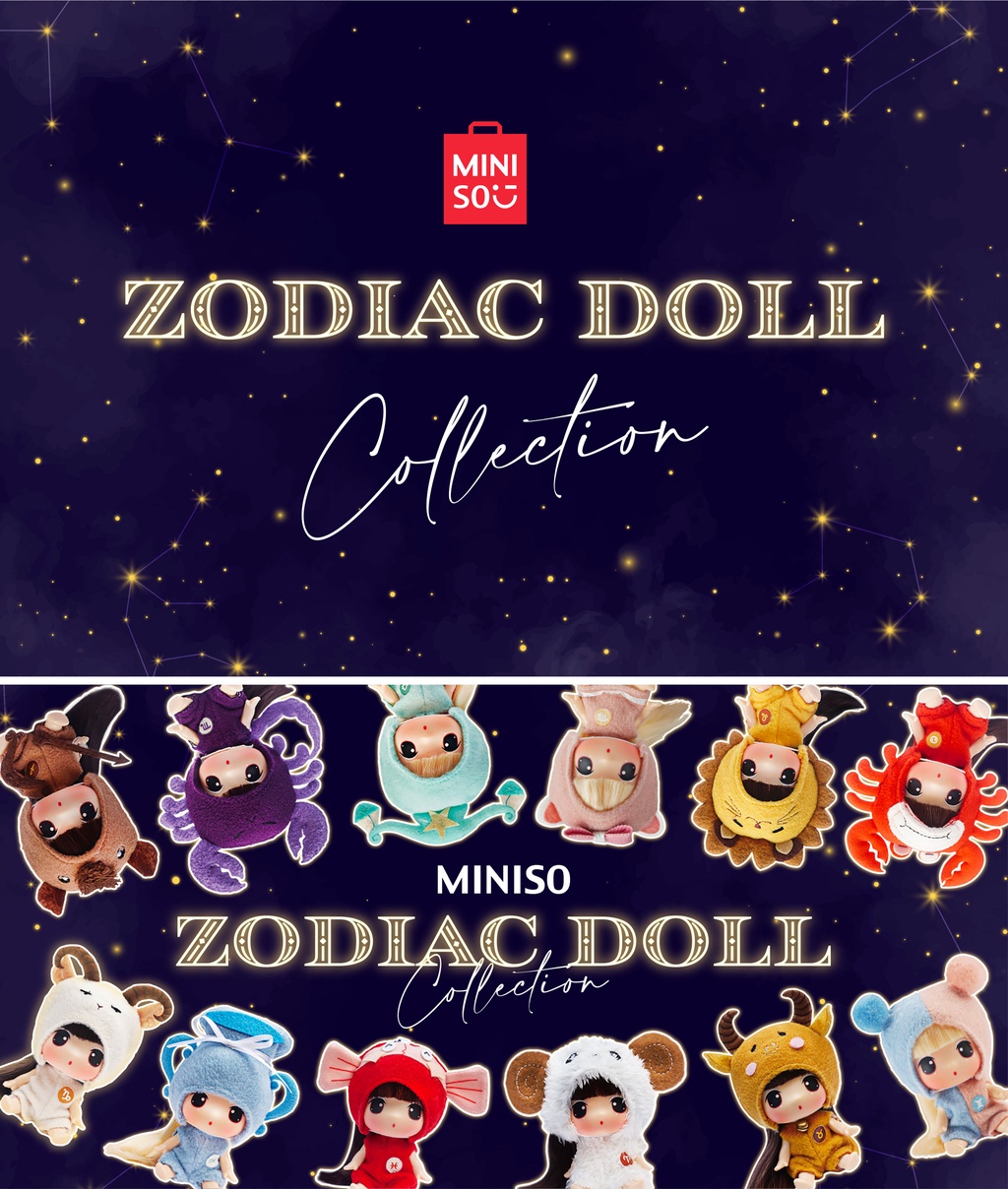 MINISO 12 Zodiac Signs Series 11cm Doll Pendant | Shopee Philippines