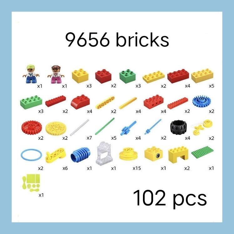 Large Particle Building Blocks Compatible With Lego 9656 Power Remote ...