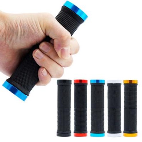 【Fast Deliver】1Pair Bicycle Handlebar Cover Grips Soft Rubber Non-slip ...