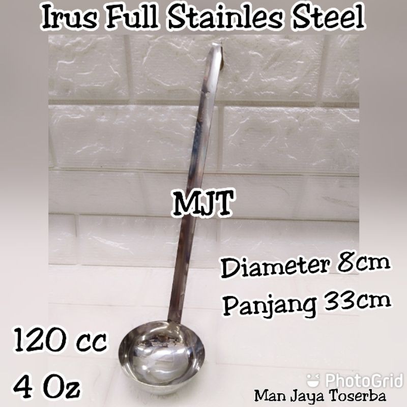 Irus Full Stainless Steel 120 CC 4 oz | Shopee Philippines