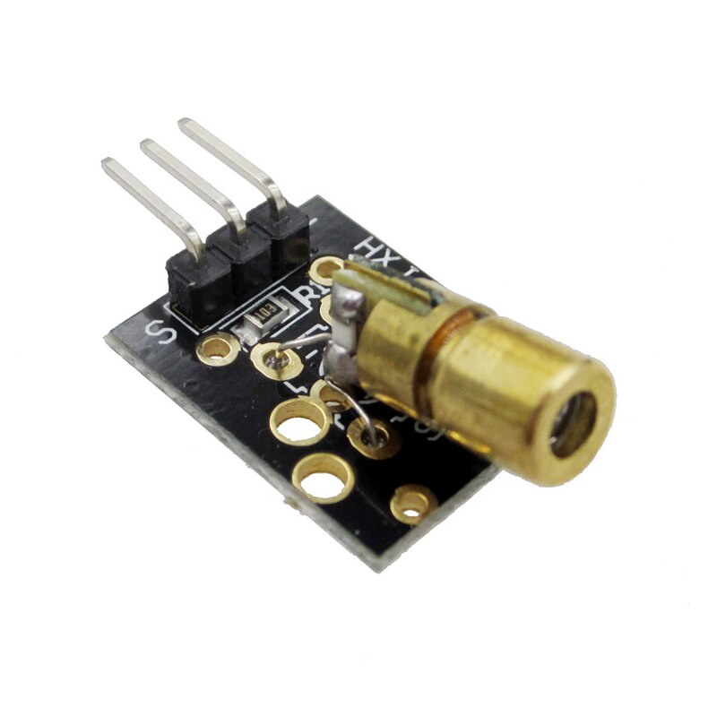 1pc KY-008 3pin 650nm Red Laser Transmitter Dot Diode Copper Head ...