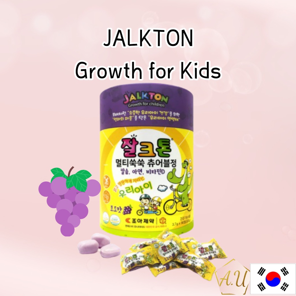[KIDS VITAMIN] JALKTON chewable tablet Growth for Kids 90pcs for a ...