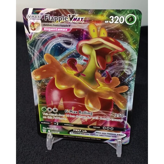 Pokemon TCG Grade A Flapple VMAX (019/163 ) Ultra (EN Version) | Shopee ...
