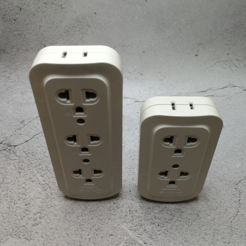 Omni Surface Convenience Outlet w/ Ground 2 Gang (WSG-002) or 3 Gang ...