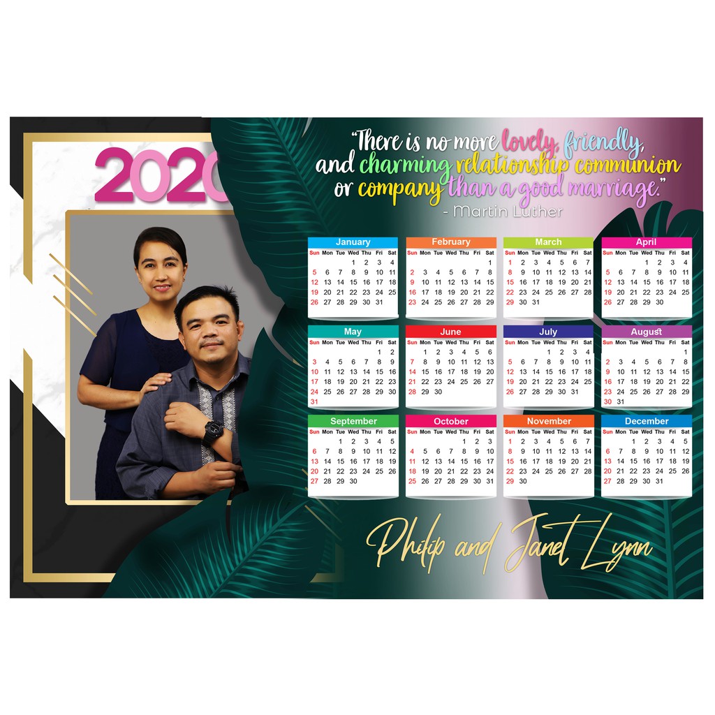 Customized Calendar COD | Shopee Philippines