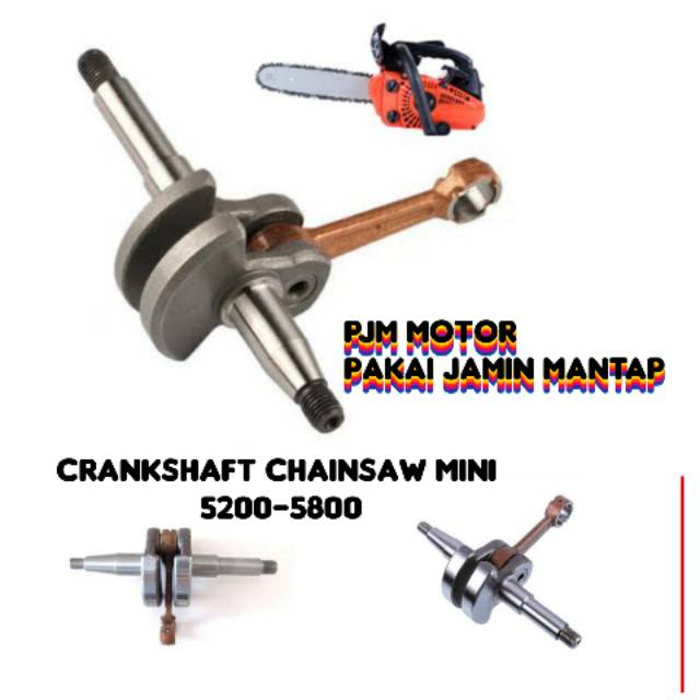 MESIN Crank shaft Axle Crutch Axle Axle Chainsaw Machine Sinso Senso ...