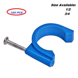 PVC Clamp Blue ( 100 PCS ) | Shopee Philippines