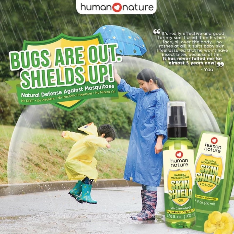 HUMAN NATURE Skin Shield Lotion / Oil / G6PD-Friendly Oil | Shopee ...