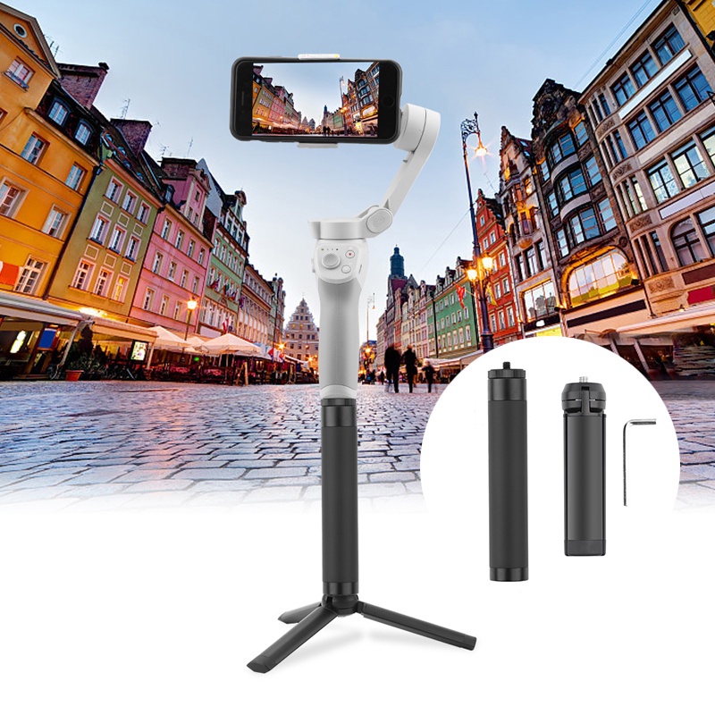 Extension Pole Folding Tripod Selfie Stick for DJI OM 4 Osmo Mobile 3 2 ...