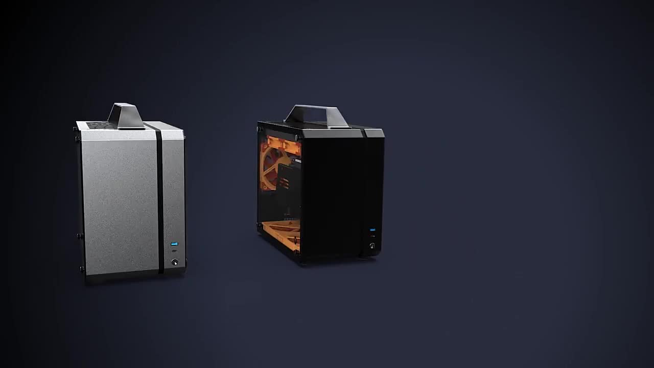 Mechanic Master C28 PULSE ITX/MATX Motherboard/162mm Full Tower/240 ...