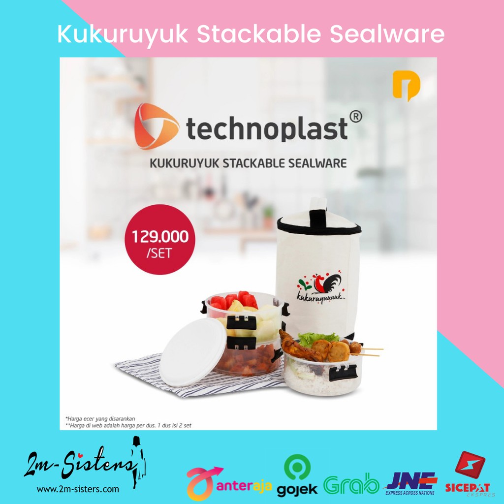 Stackable Lunch Set Food Basket 3-tier Food Lunch Box | Shopee Philippines