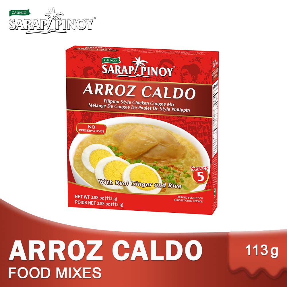 Sarap Pinoy Arroz Caldo Mix 113g | Shopee Philippines
