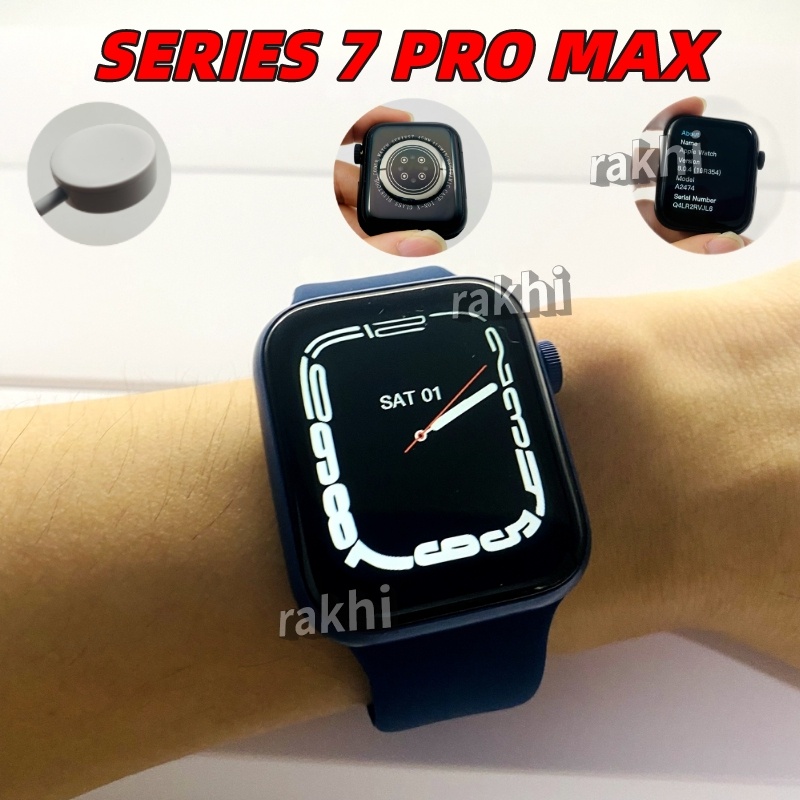 SERIES 7 PRO MAX Smart watch 2022 Premium Rotation Button Full Screen ...