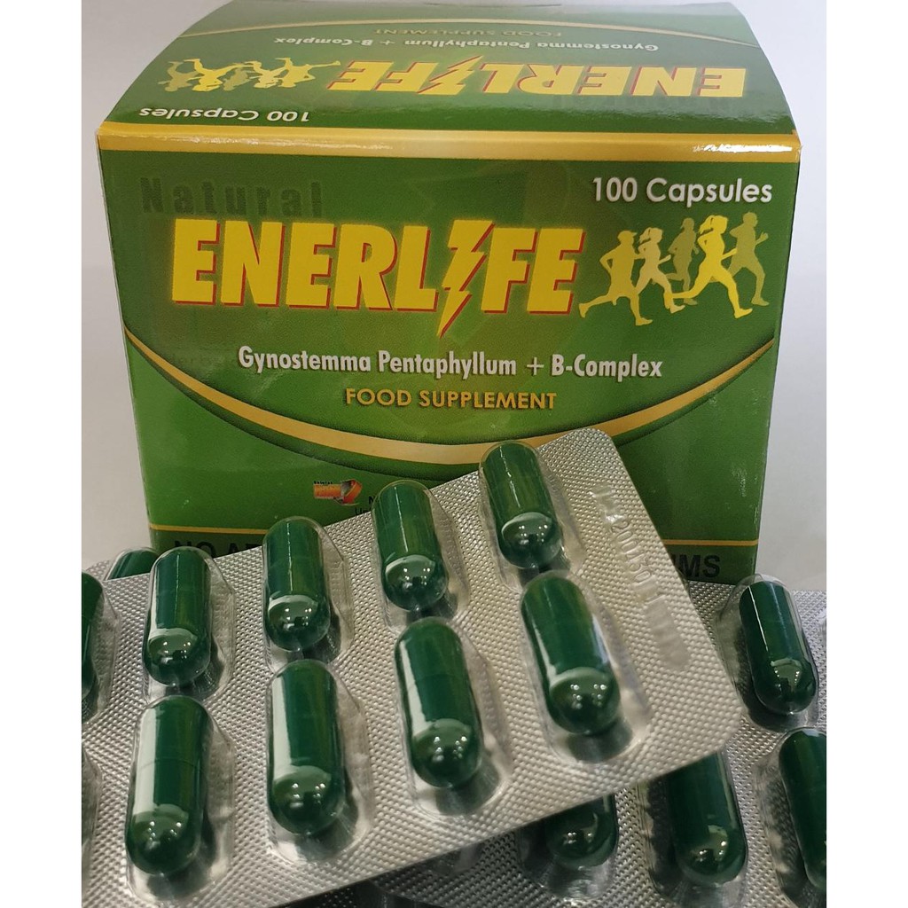 ENERLIFE 100 capsules per box | Shopee Philippines