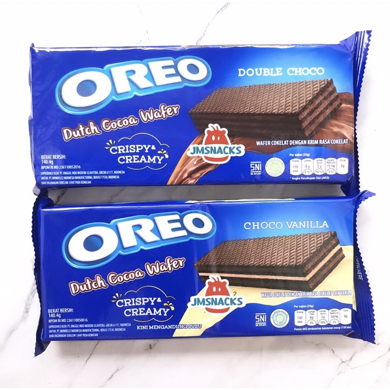 Oreo Dutch Cocoa wafer 140.4gr - oreo wafer Delicious | Shopee Philippines