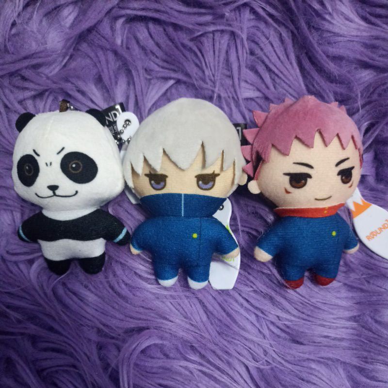 Jujutsu Kaisen Panda Itadori Yuuji Inumaki Toge Keychain Round 1 ...