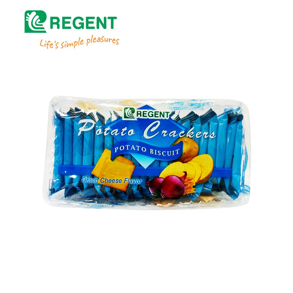 Regent Foods Potato Crackers Onion Cheese Flavor | Shopee Philippines