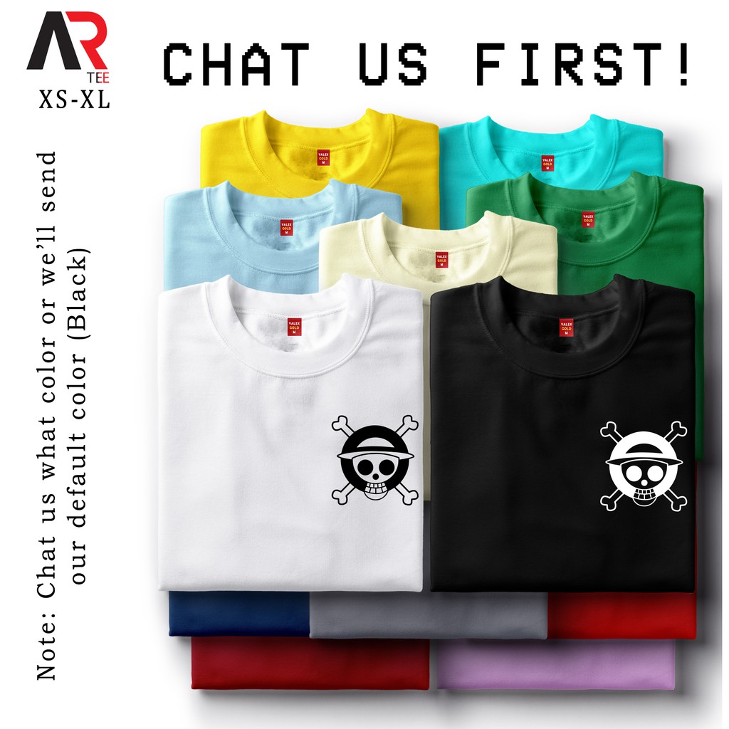 AR Tees One Piece Logo v21 Luffy Customized Shirt Unisex Tshirt for ...