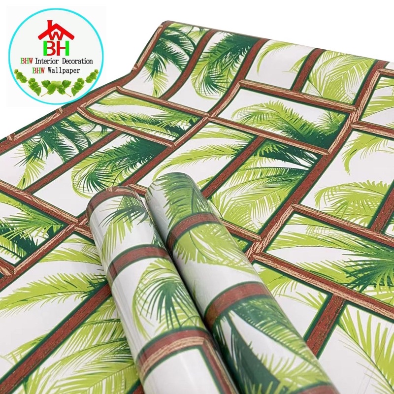 BHW Wallpaper Bricks Design PVC Self Adhesive Waterproof Wallpaper ...