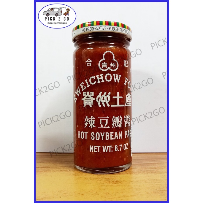 KWEI CHOW Hot Soy Bean Paste 245g | Shopee Philippines