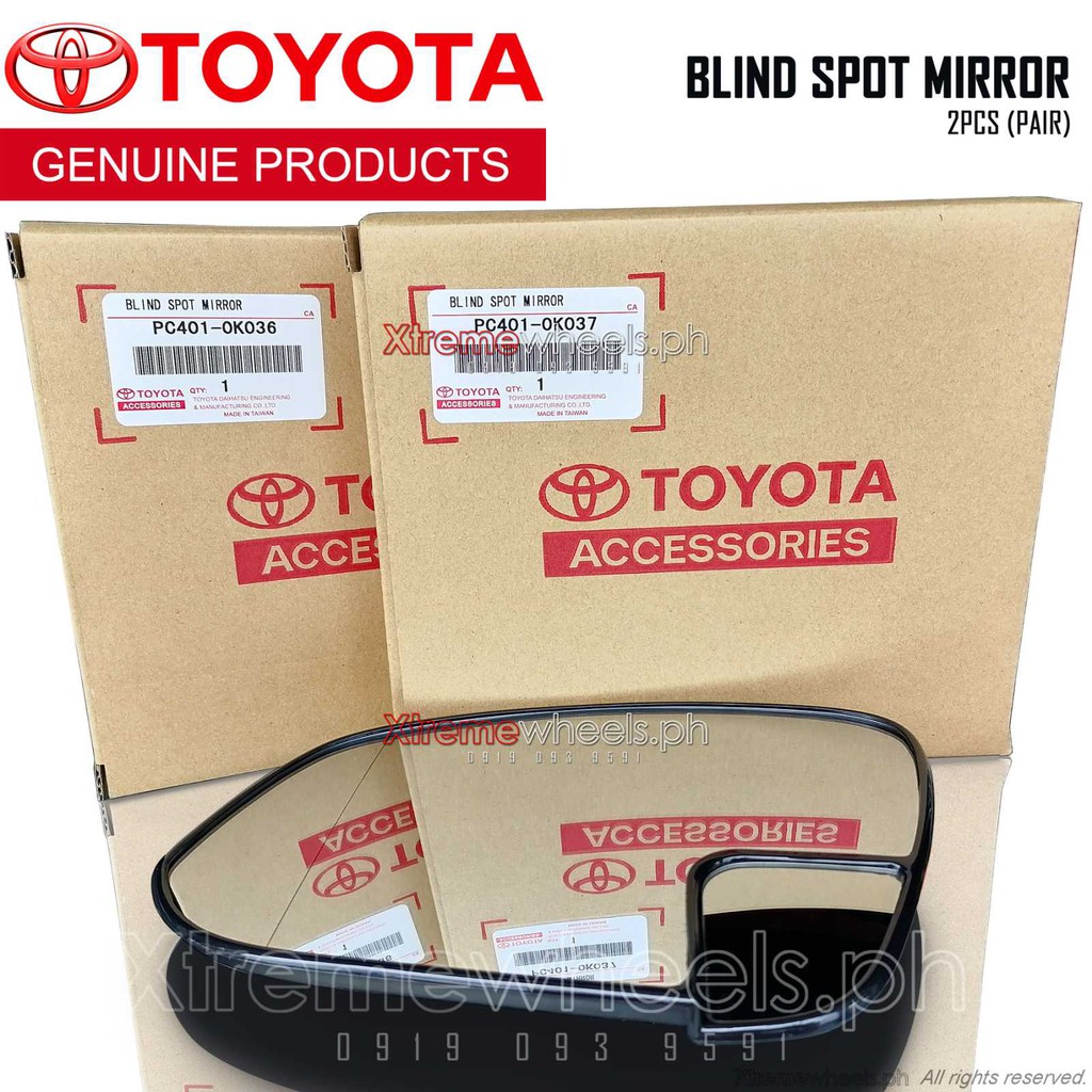 Toyota Fortuner / Hilux / Innova 2016 -2026 Genuine Toyota Parts Blind ...