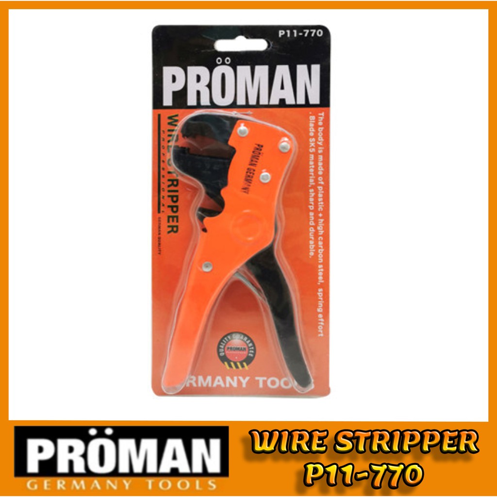 Proman Wire Stripper P11-770 Original Authentic | Shopee Philippines