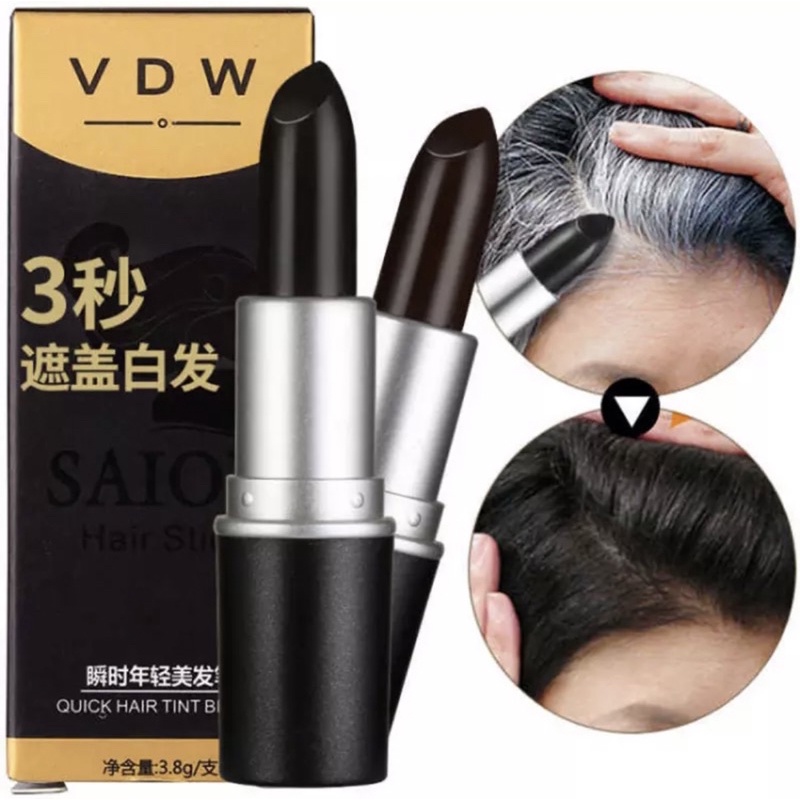 One-Time hair color stick Root Coverage Hair Color Stick Temporary ...