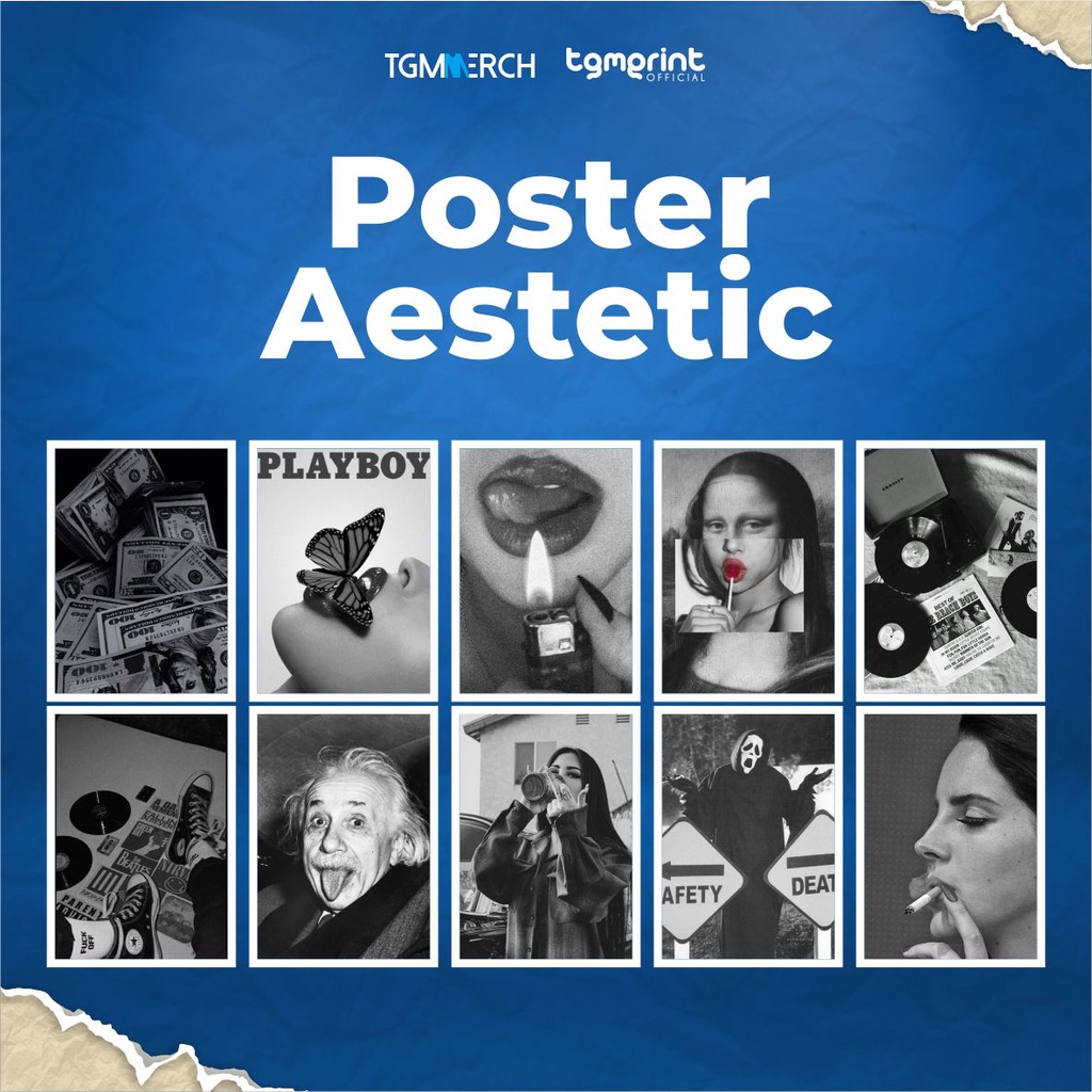 Tgm MERCH - Aesthetic Wall wallpaper Poster | Shopee Philippines