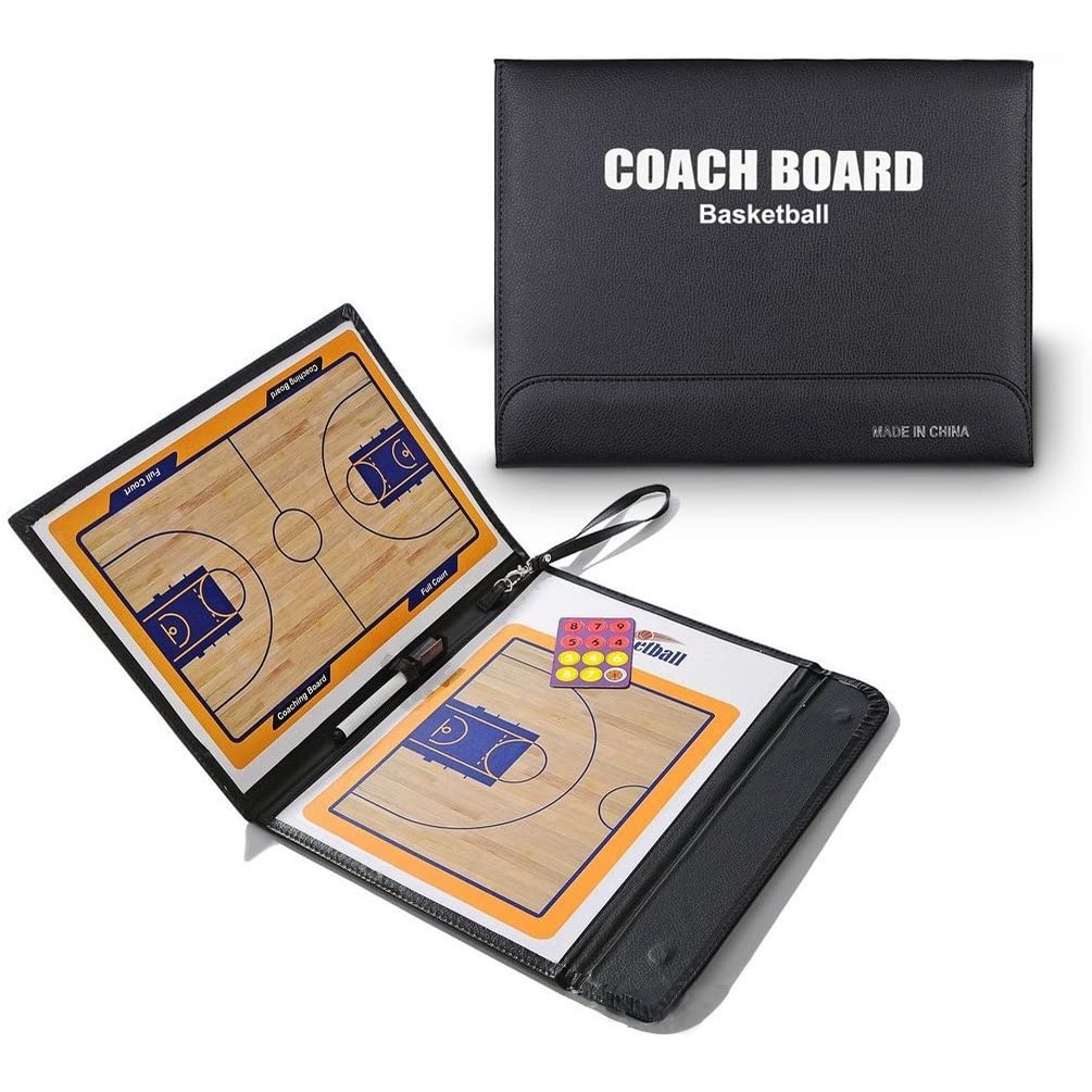 Magnetic Basketball Tactical Board Foldable Basketball Coaching Board ...
