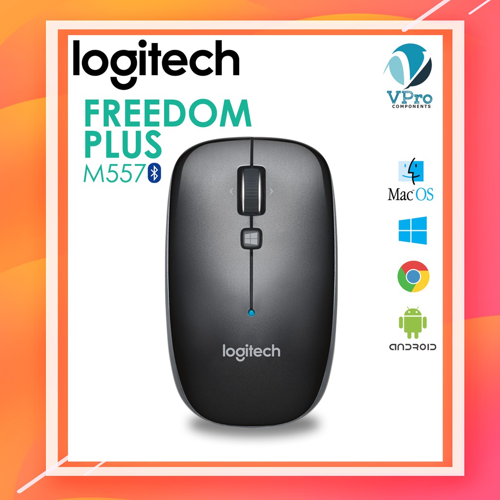 Logitech M557 bluetooth mouse freedom plus | Shopee Philippines