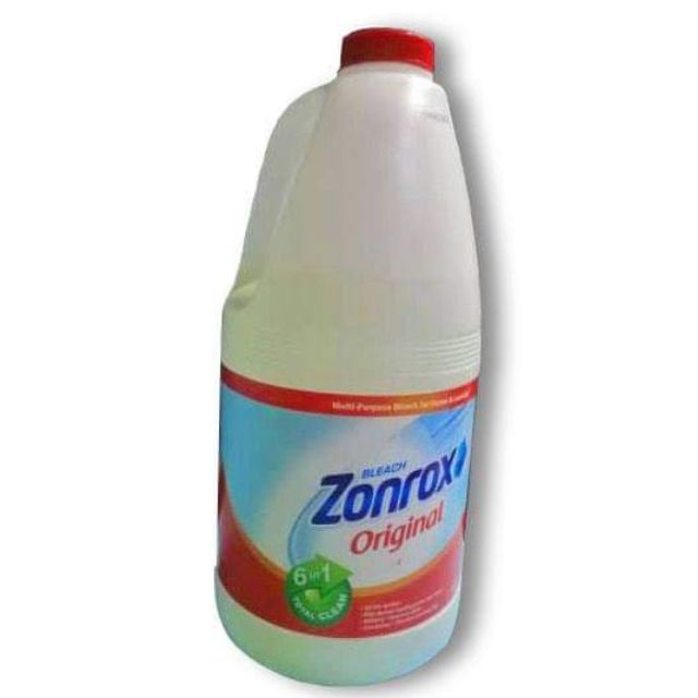 Zonrox ½ Half Gallon Original 6in1 Total Clean Bleach | Shopee Philippines