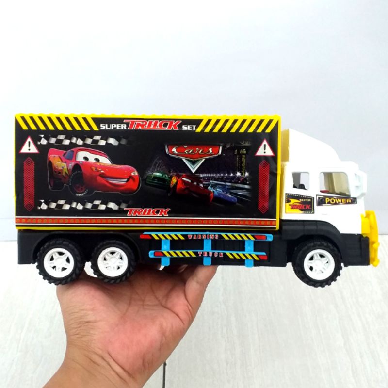 Large Size Trailer Box Truck Toy Car Trailer Project Container | Shopee ...