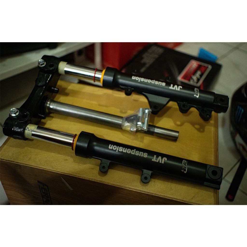 JVT Front Suspension with T-post Silver 33mm (Aerox155) | Shopee ...