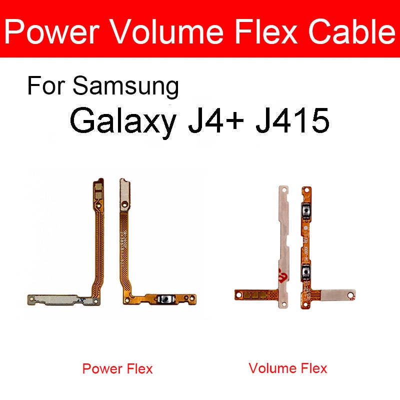 Power & Volume Flex Cable For Samsung Galaxy J4+ J4 Plus J4Plus SM ...