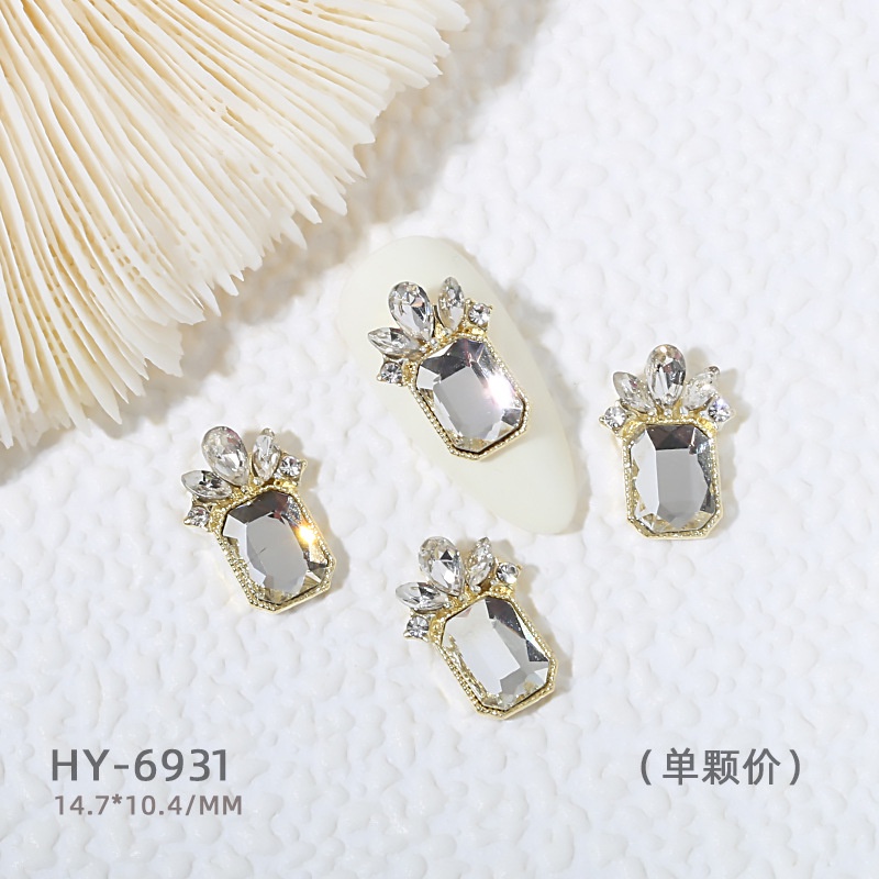 ins nail jewelry, pearl and diamond round wreath, opal bow, peach heart ...