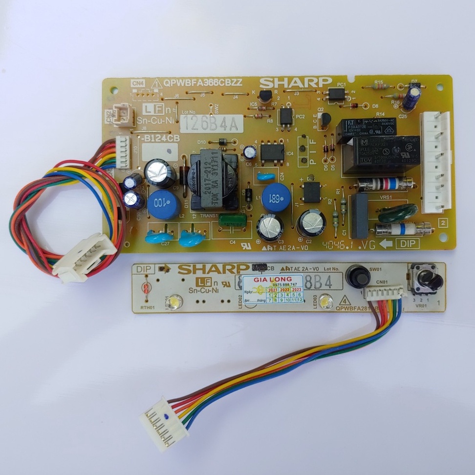 Sharp refrigerator board Combo / Wired type (disassembled company ...